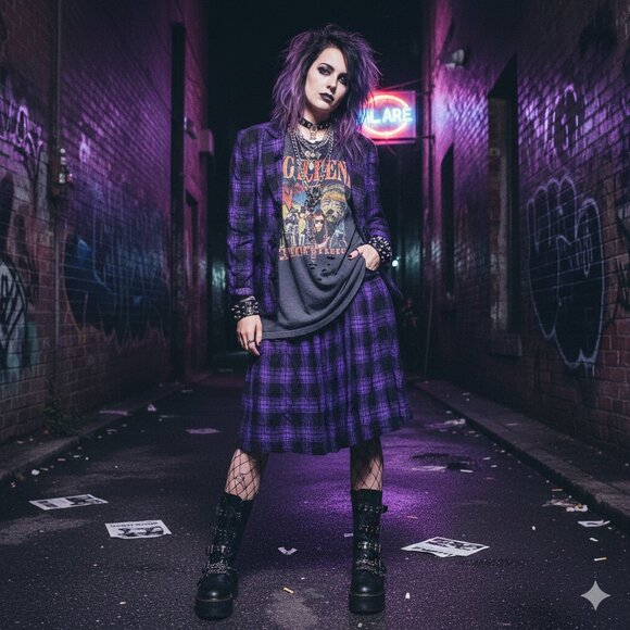 Sarah Elizabeth | Skirts | Vintage Sarah Elizabeth Plaid Button Front ...